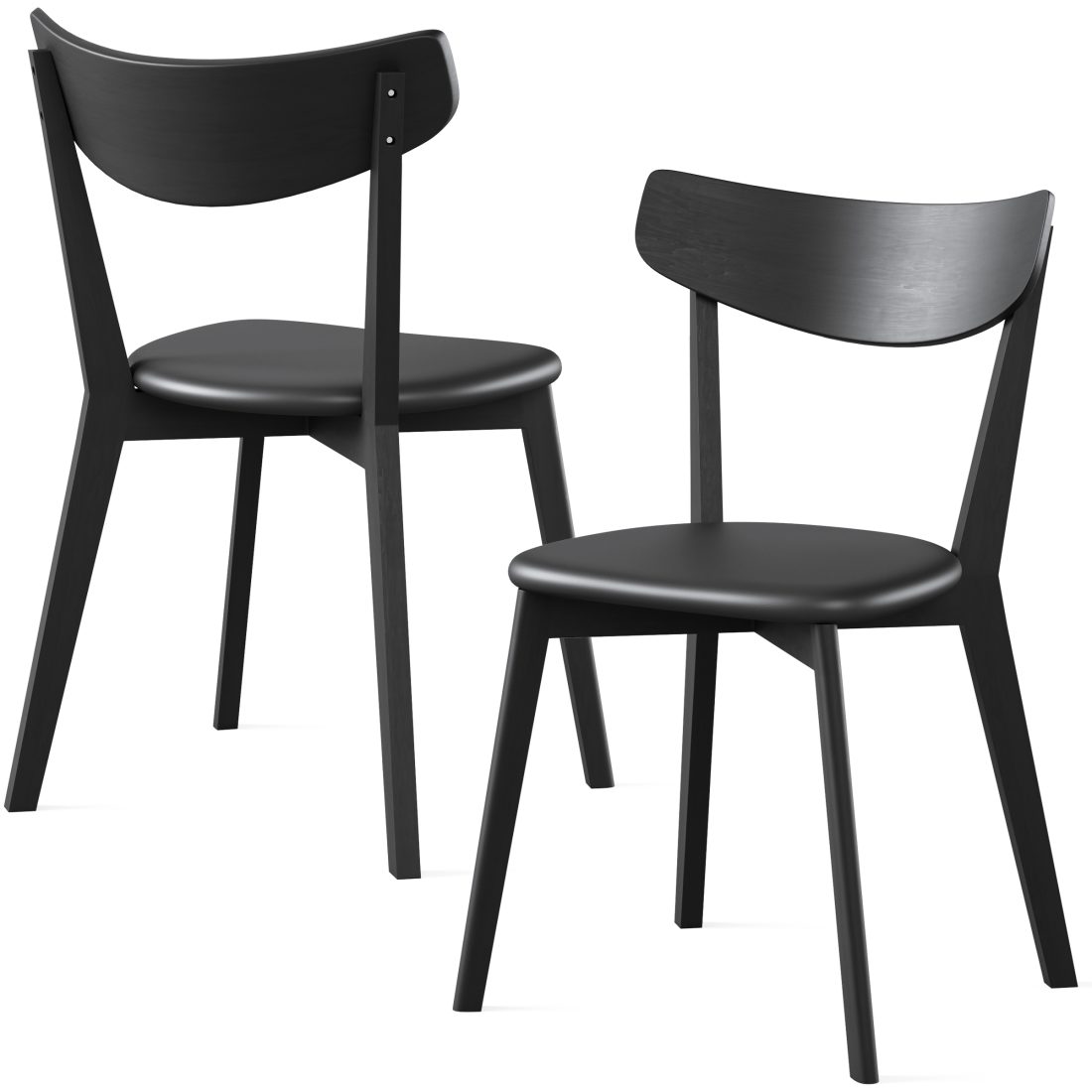 Dining Set 2 By Rowico Home - 3D Model for VRay, Corona