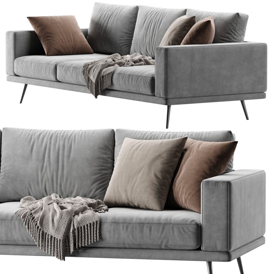 Carlton Sofa Boconcept - 3D Model for Corona