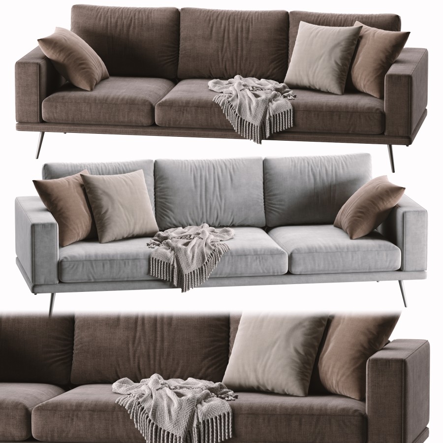 Carlton Sofa Boconcept - 3D Model for Corona