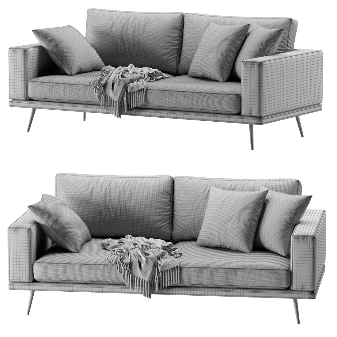 Carlton Sofa Boconcept 3D Model for Corona | CGMood