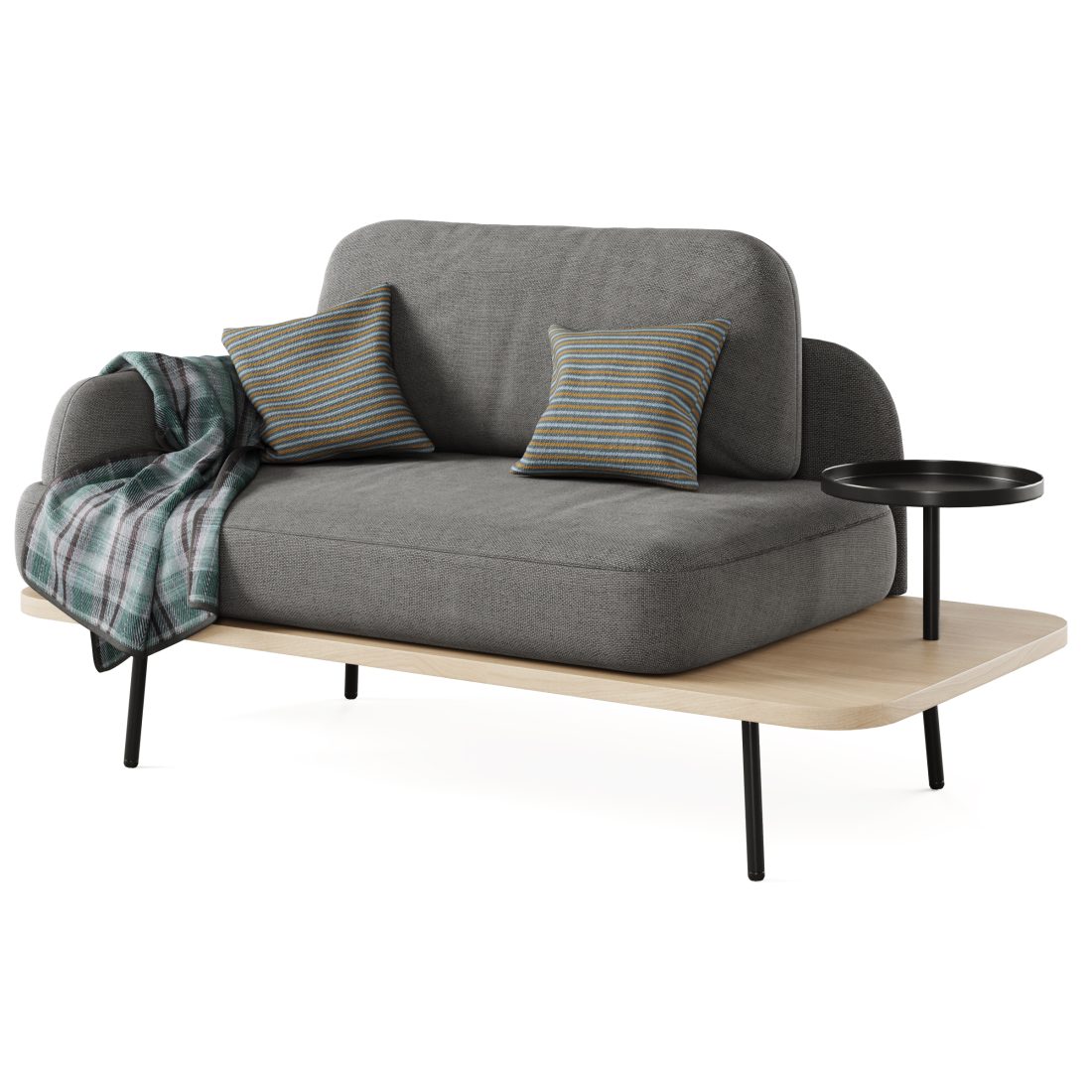 Sofa Lie Down By Cosmo 3D Model for VRay, Corona | CGMood