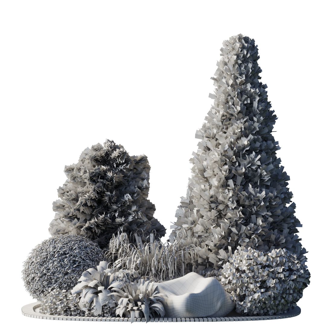 Alpine Hill 05 3D Model for VRay, Corona | CGMood