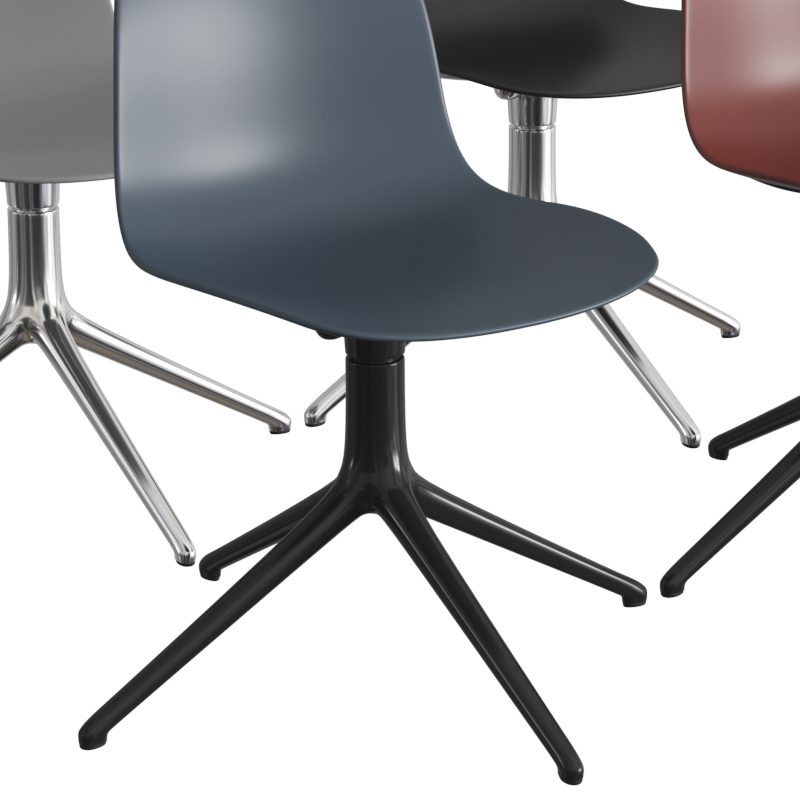 Form Chair Swivel 4 Legs - 3D Model for Corona