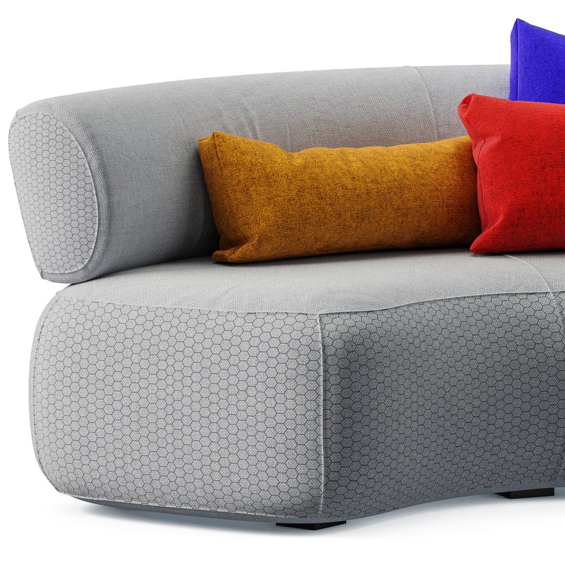 Grassoler Modular Sofa Cuc - 3D Model for Corona