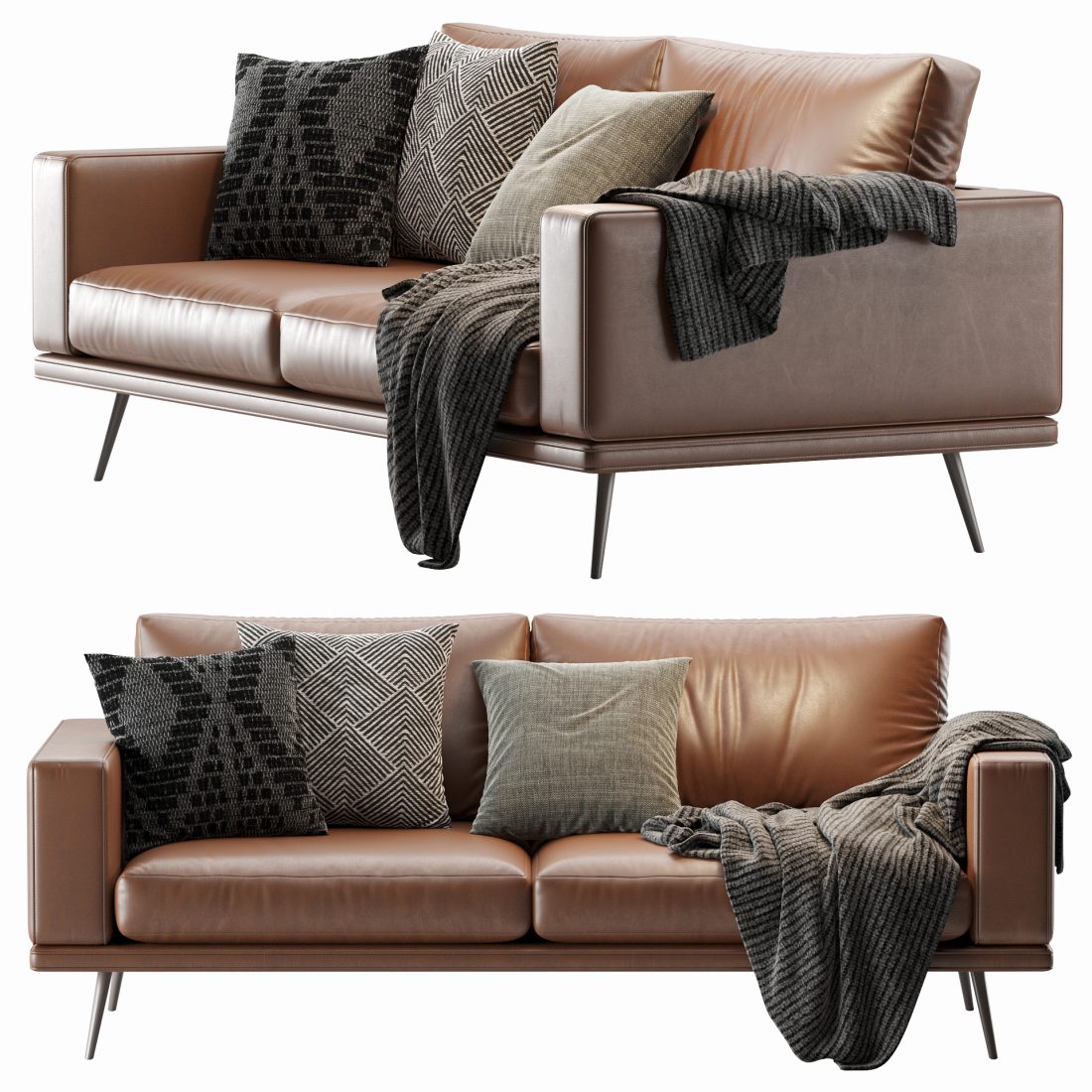Carlton Sofa Boconcept - 3D Model for Corona