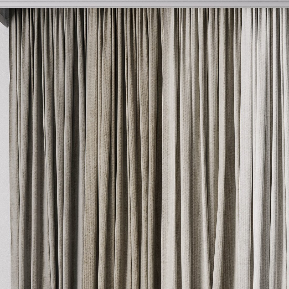 Hadi Curtain 64 - 3D Model for VRay, Corona