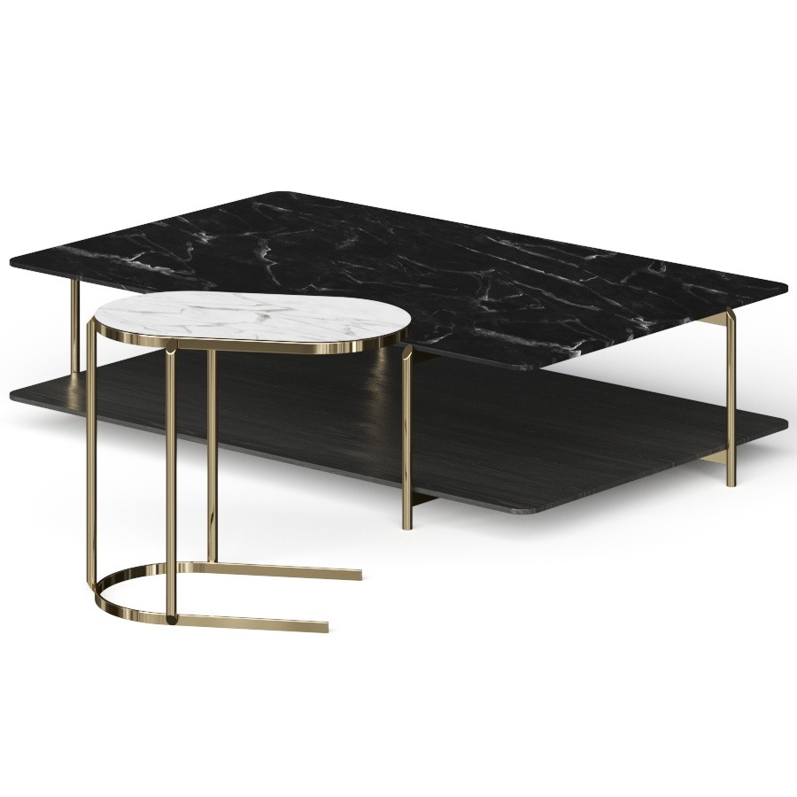 Hc28 Cosmo Chess Coffee Tables 3D Model for VRay, Corona | CGMood