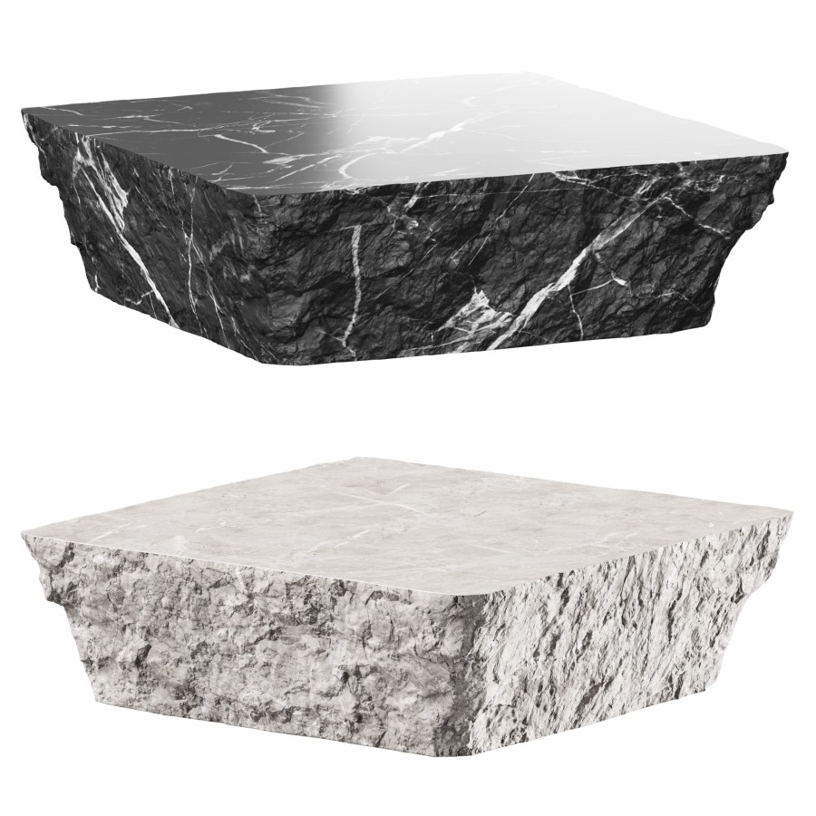 Stone Table №6 - 3D Model for Corona