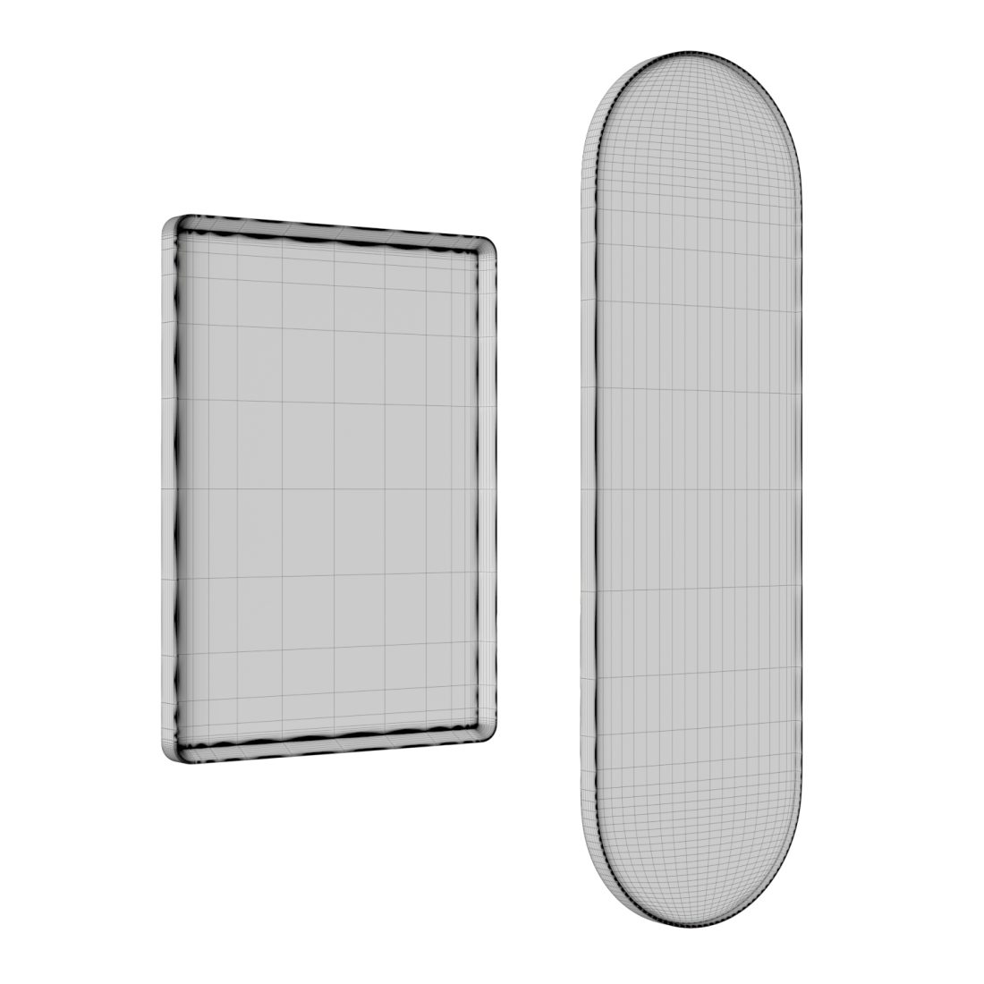 Norm Wall Mirror - 3D Model for Corona