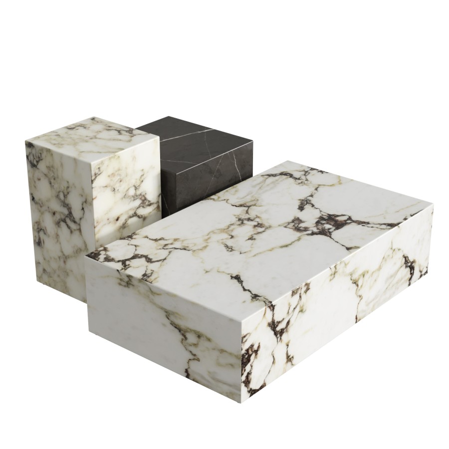 Plinth Coffee Table - 3D Model for Corona
