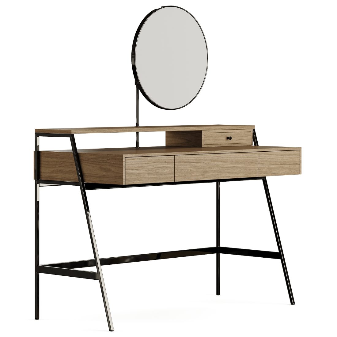 Angel Cerda Vanity Desk - 3D Model for VRay, Corona