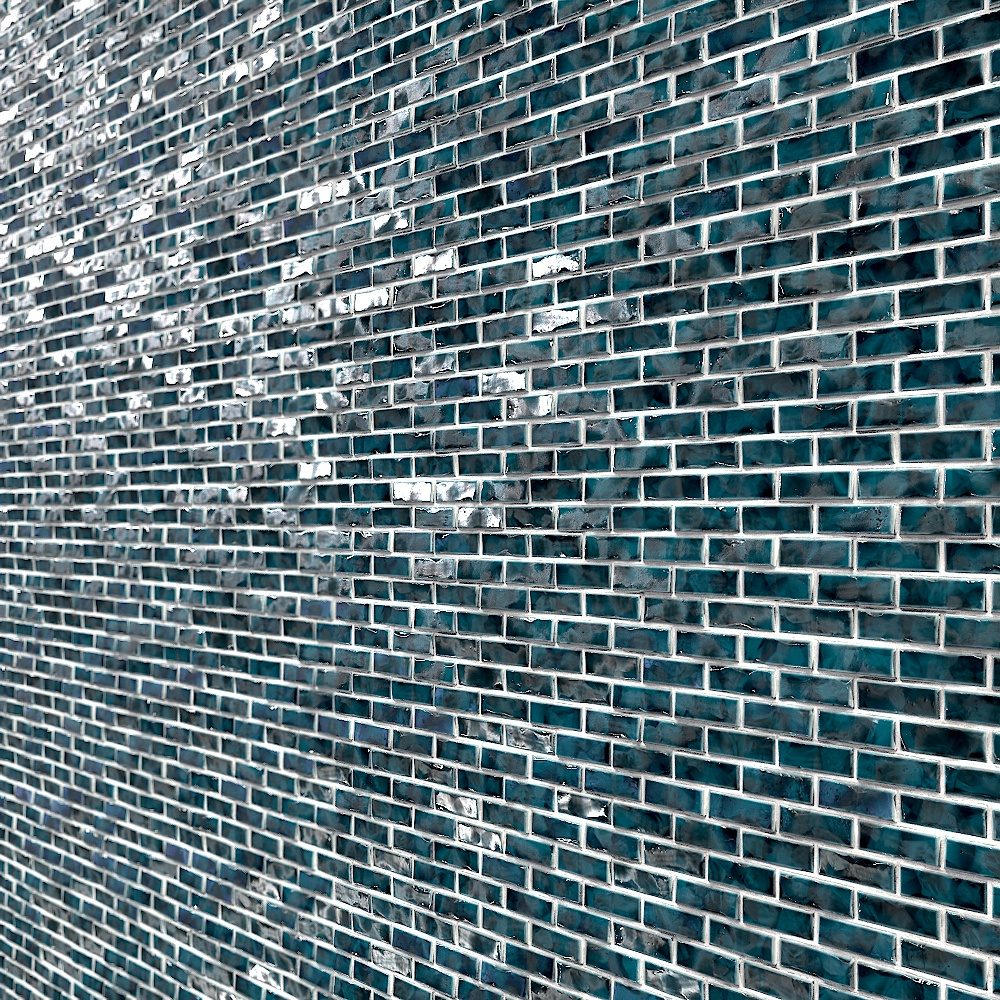 Teal Tile Free-2k-2color-pbr - 3D Model for VRay, Corona