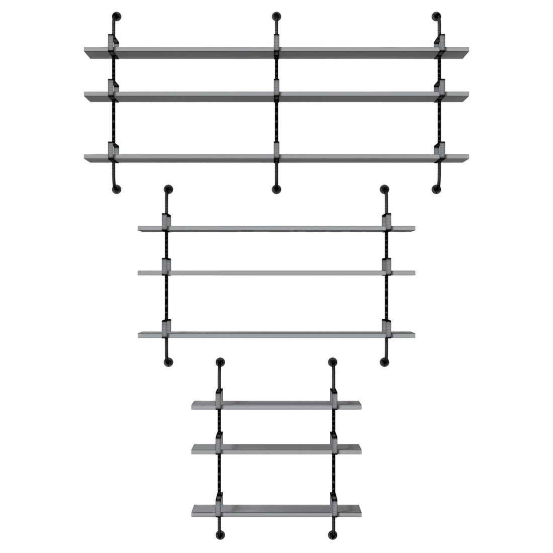 Gubi Demon Shelf - 3D Model for Corona