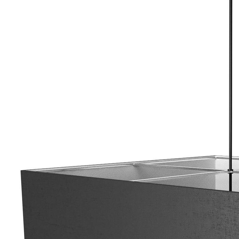 Square Boon Suspension Lamp - 3D Model for Corona