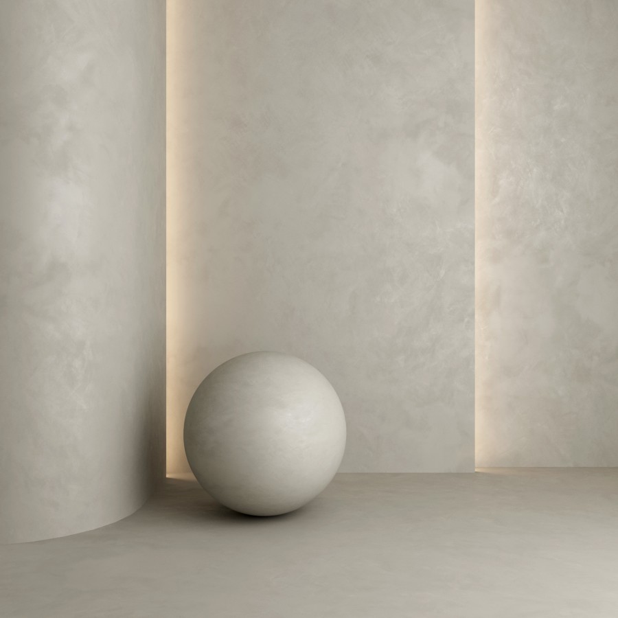 Decorative Plaster 10a - 3D Model for VRay, Corona