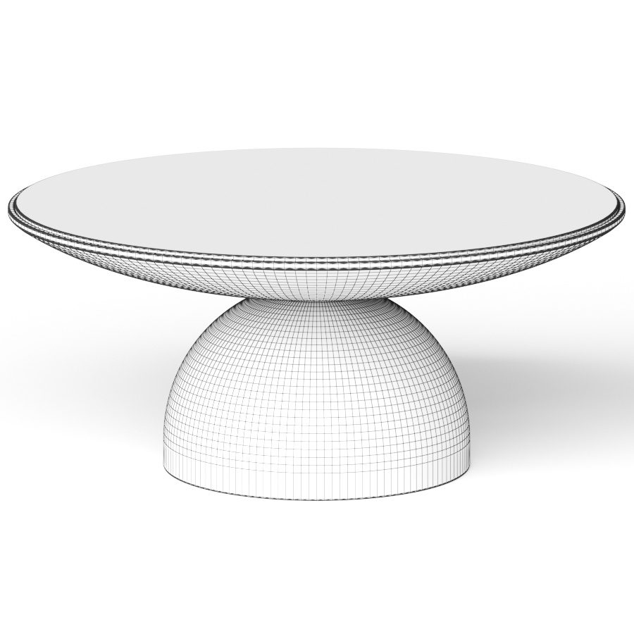 Lulu And Georgia Parveen Round Coffee Table - 3D Model for VRay, Corona