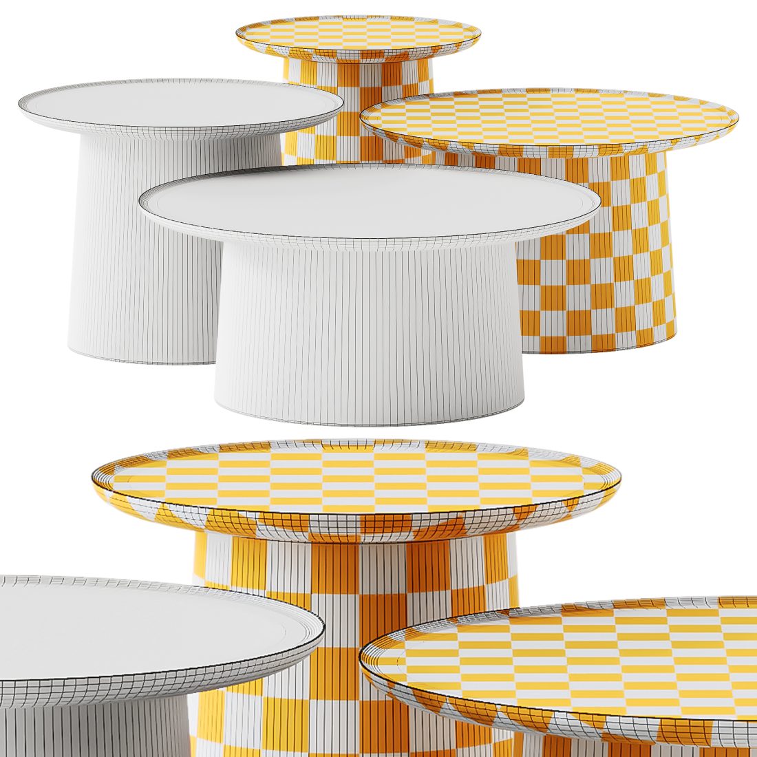 Zen Coffee Tables By Time And Style - 3D Model for Corona