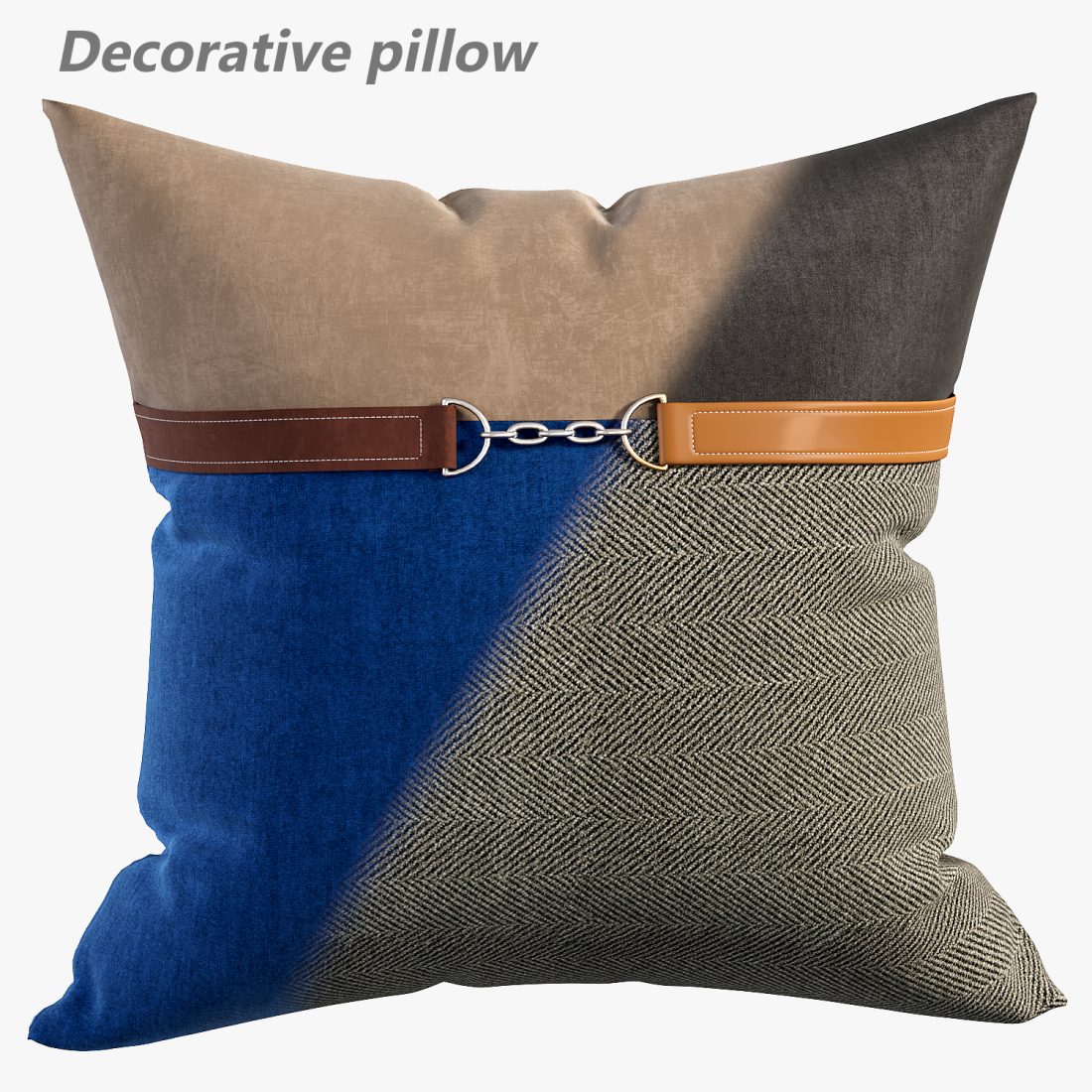 Decorative Pillows Set 630 - 3D Model for Corona