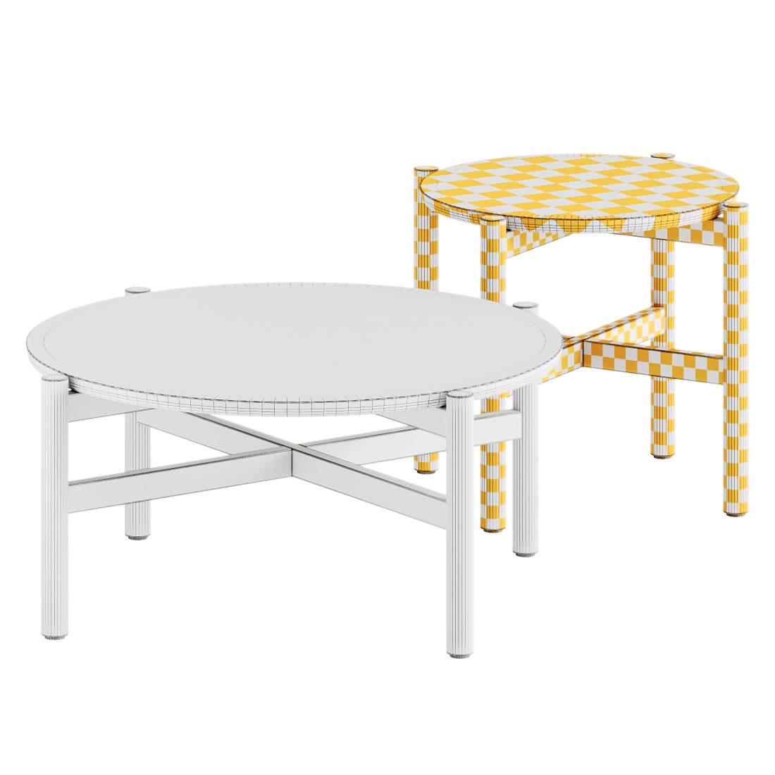 Pola Coffee Tables By Kave Home - 3D Model for Corona