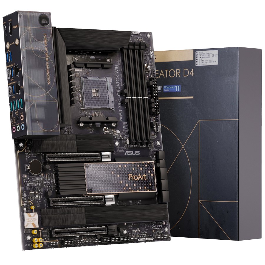 Asus Proart X570 Creator Wifi Motherboard 3D Model for Corona | CGMood