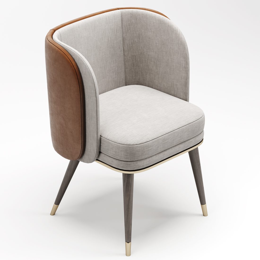 Ambrose Chair - Laskasas - 3D Model for Corona