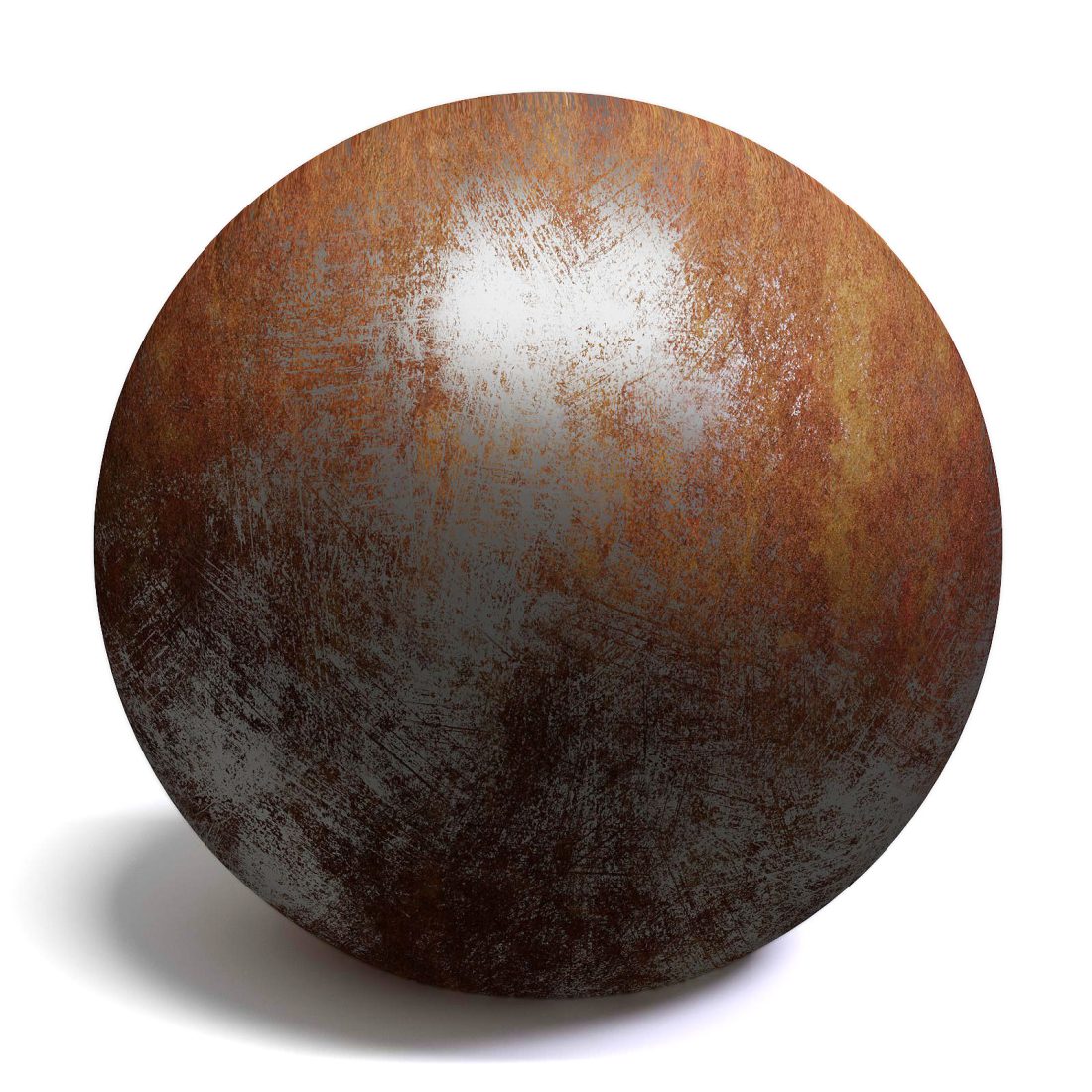 Shiny Metal Pbr Texture