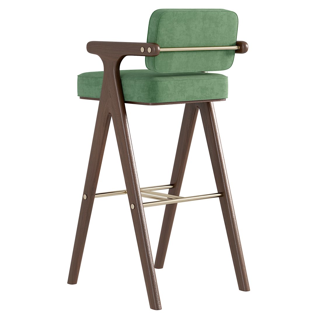 Bar Chair Bernard - 3D Model for Corona