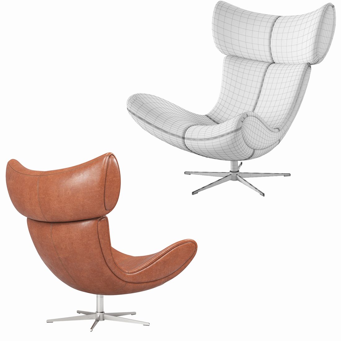 Boconcept Imola Chair Henrik Pedersen 3D Model for VRay, Corona | CGMood