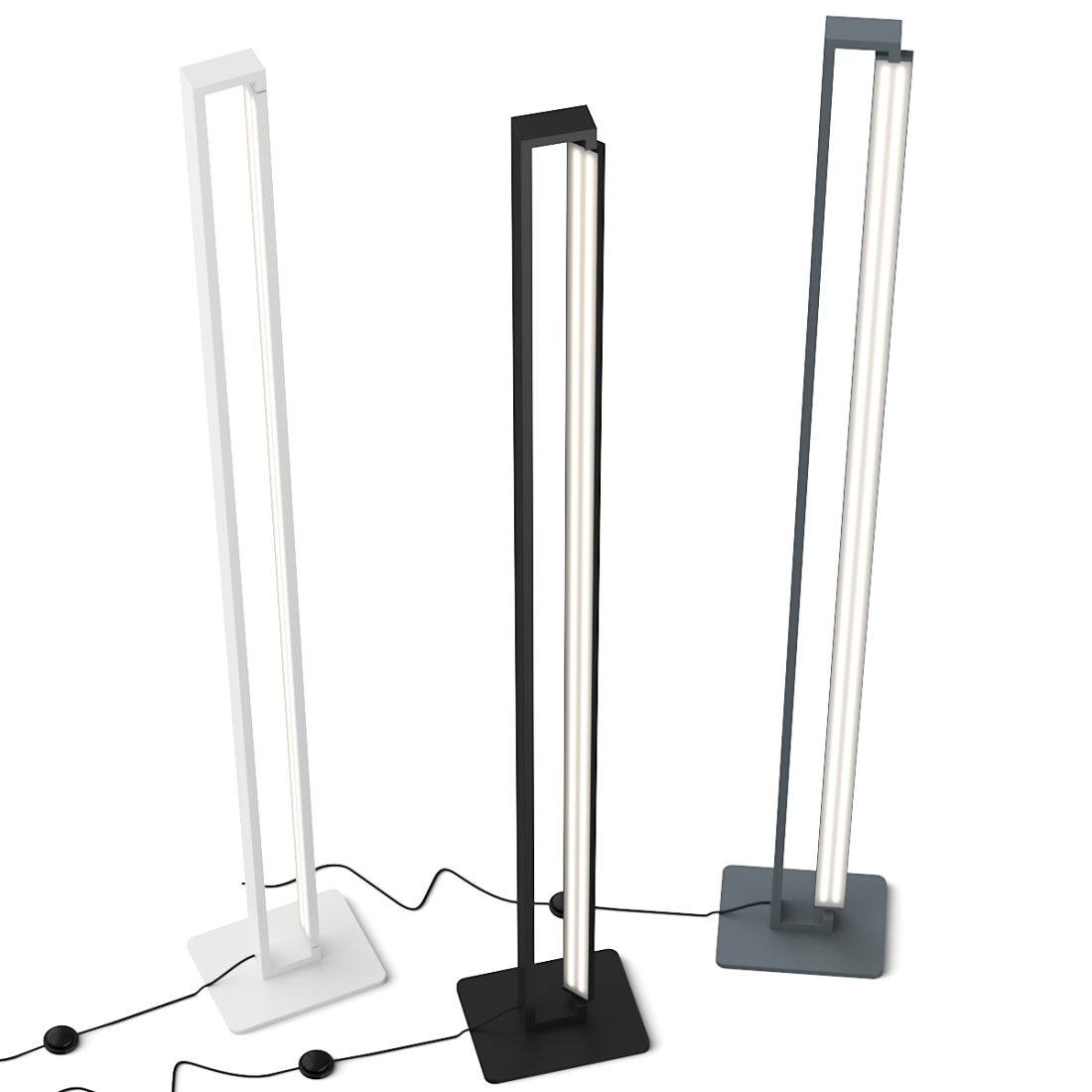 Line Decorative Nova Luce Floor Lamp - 3D Model for Corona, VRay