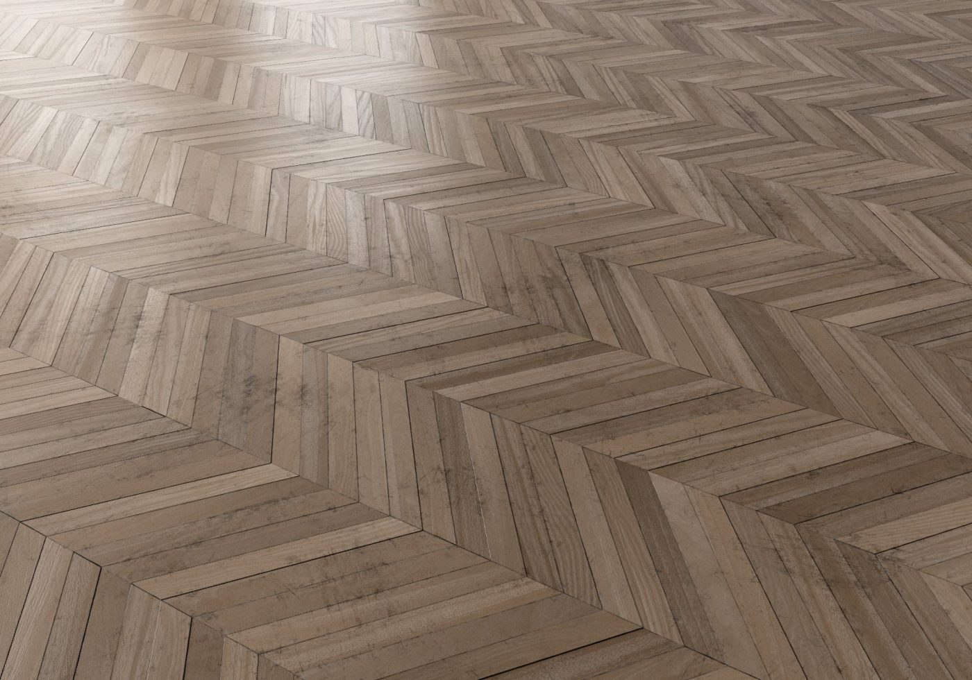 Parquet French Chevron 25 8k Seamless Pbr Material - 3D Model for VRay ...