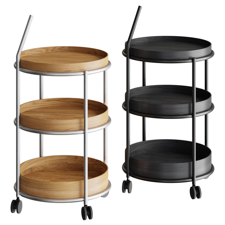 Tecta K6 | Table/trolley 3D Model for Corona | CGMood