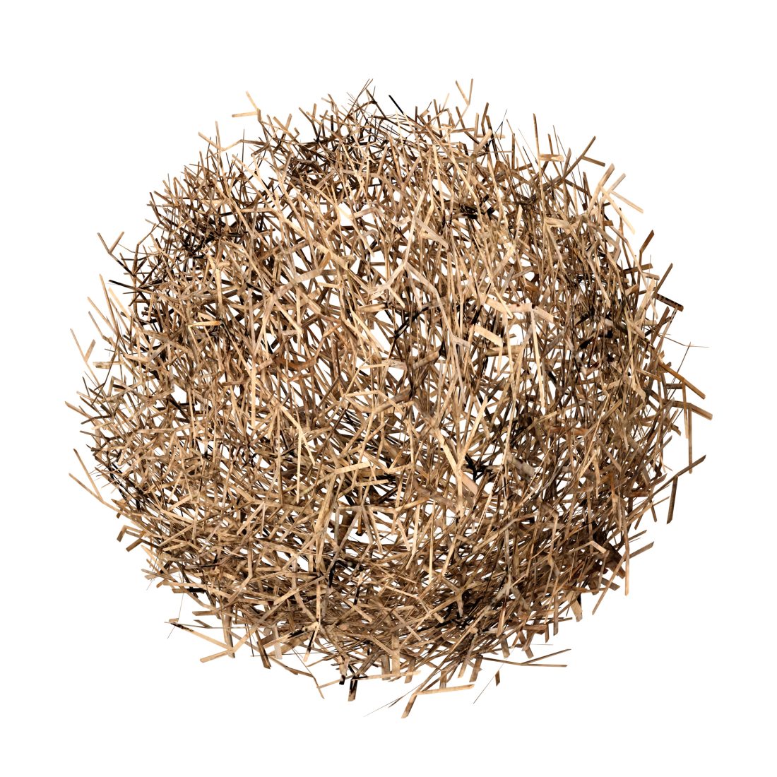 Tumbleweed Hay Bush - 3D Model for FStorm, VRay, Corona