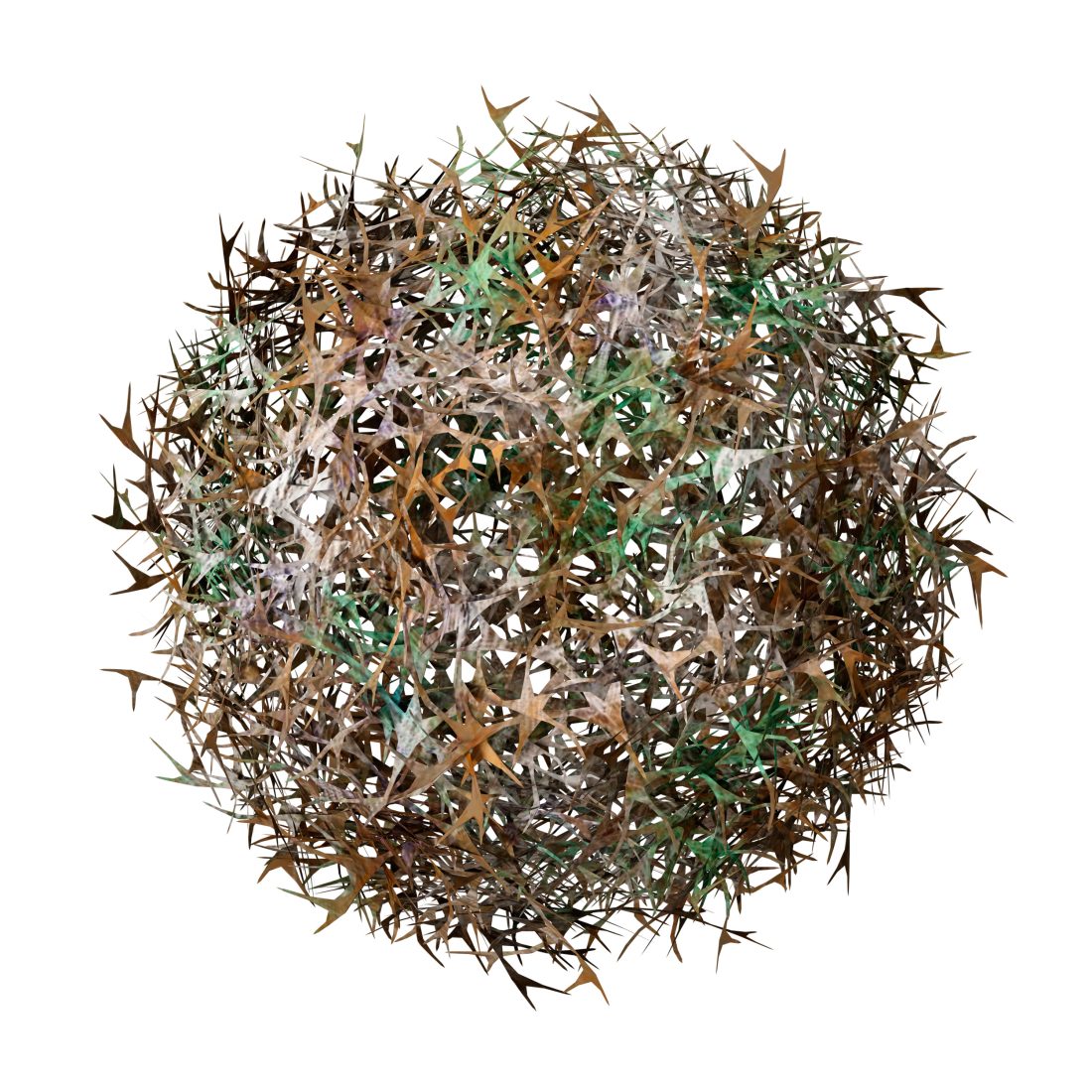 Tumbleweed Hay Bush - 3D Model for FStorm, VRay, Corona