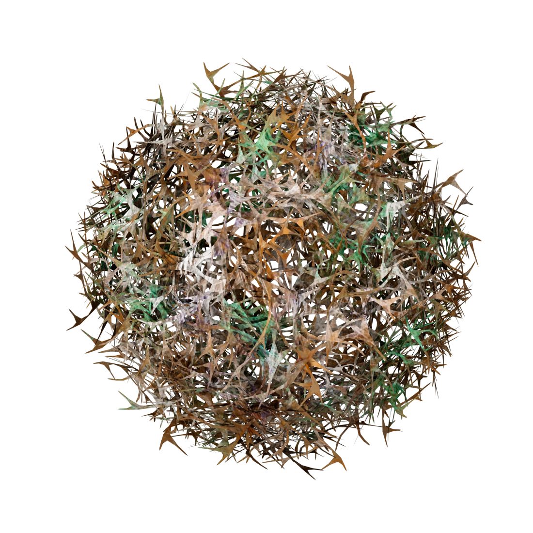 Tumbleweed Hay Bush - 3D Model for FStorm, VRay, Corona