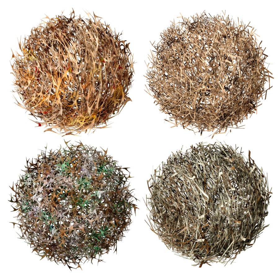 Tumbleweed Hay Bush - 3D Model for FStorm, VRay, Corona