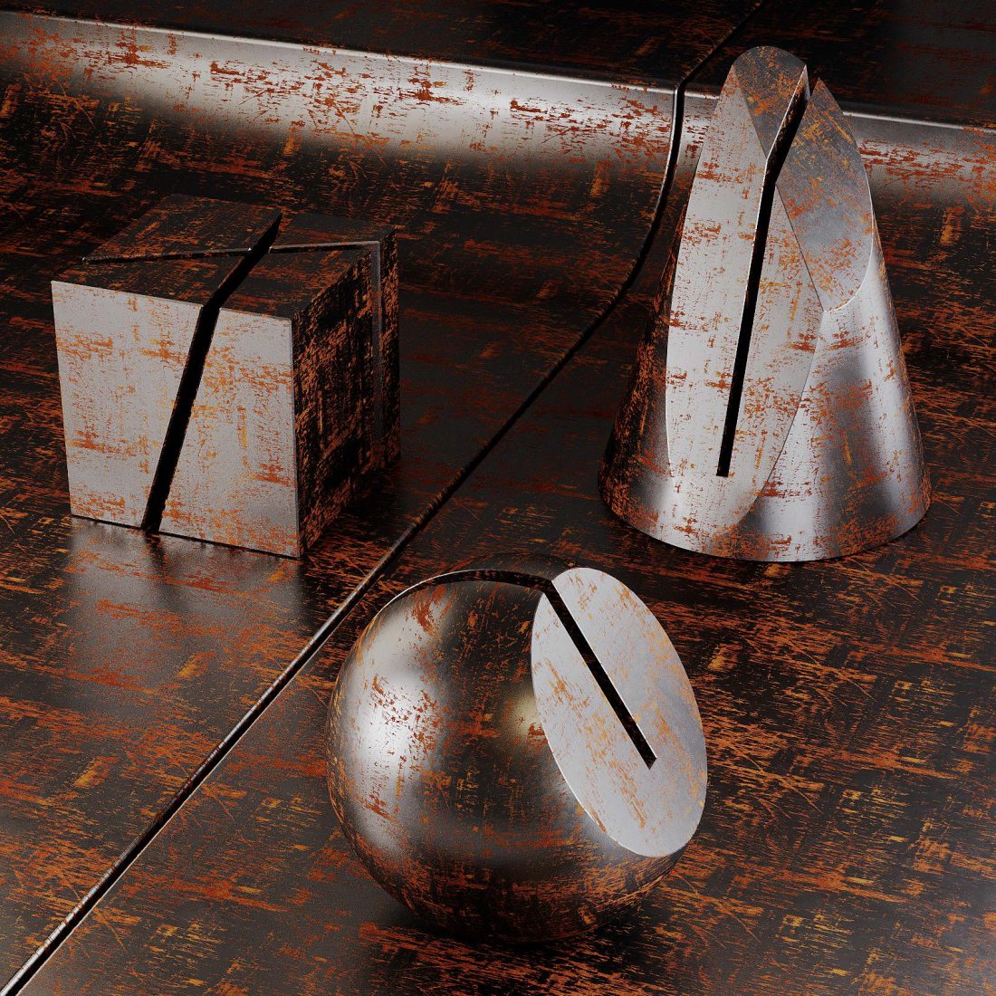 Metal Corroded 25 8k Seamless Pbr Material - 3D Model for VRay