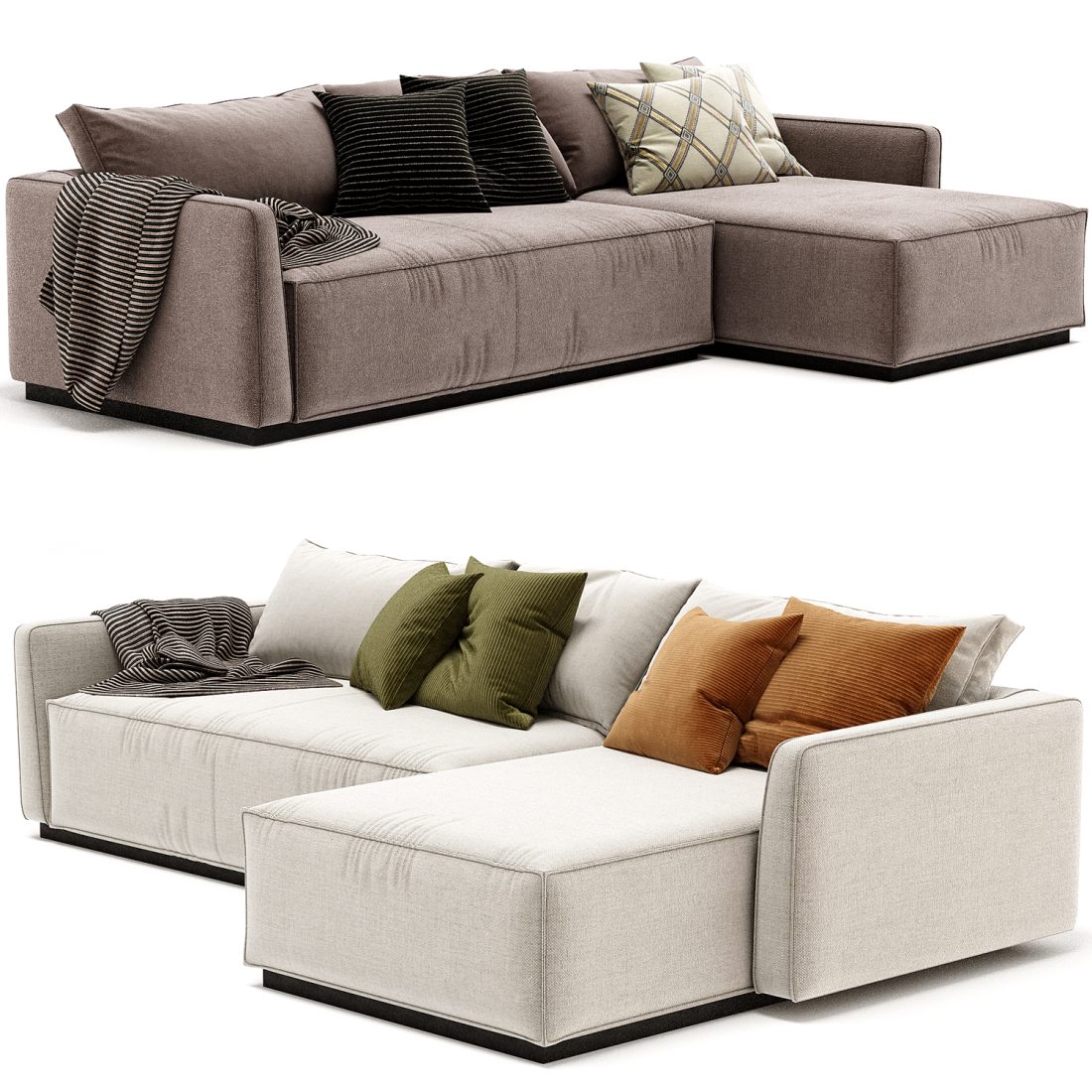 Sofa Esse - 3D Model for Corona