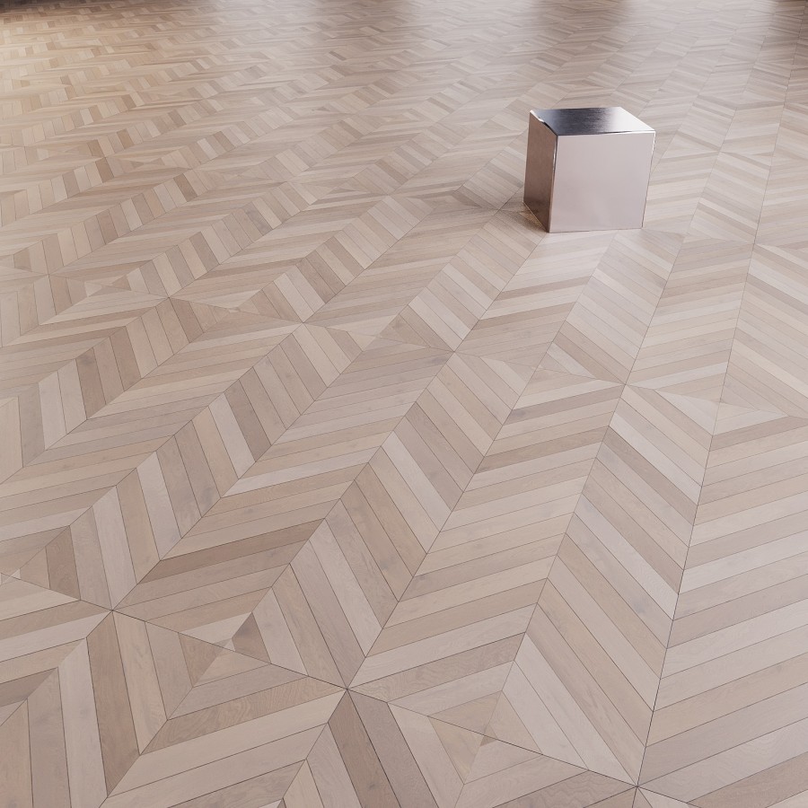 Parquet French Chevron 32 8k Seamless Pbr Material - 3D Model for VRay ...