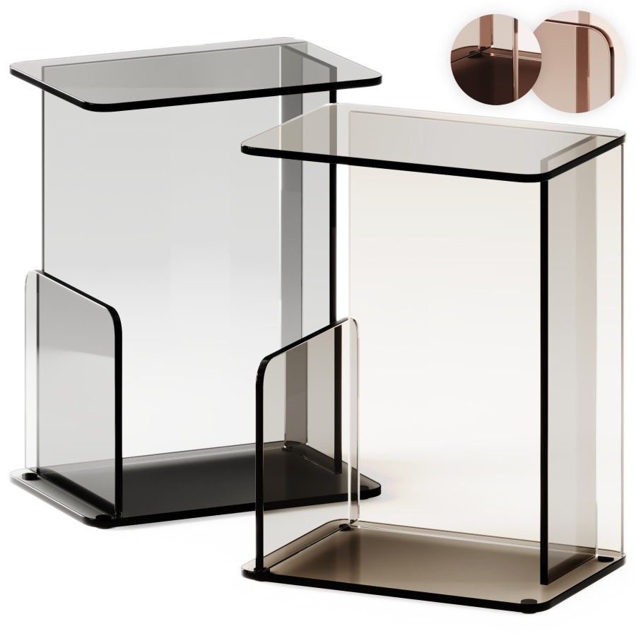 Case Lucent Side Table 3D Model for Corona | CGMood