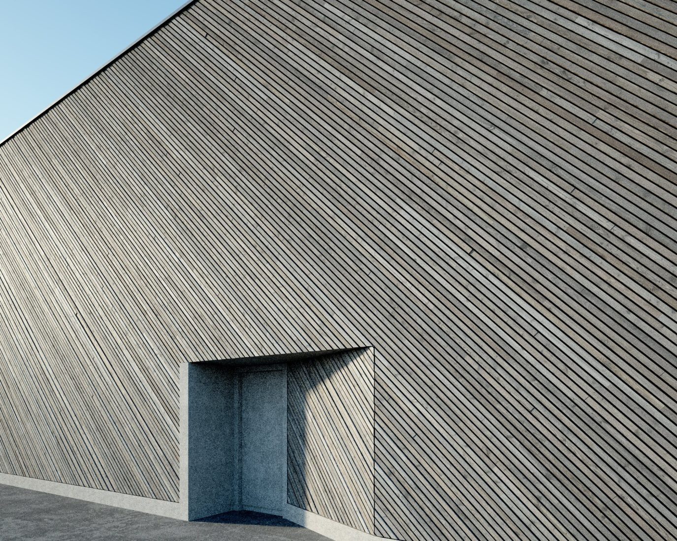 Timber Facade 23 8k Seamless Pbr Material - 3D Model for VRay, Corona, VRay