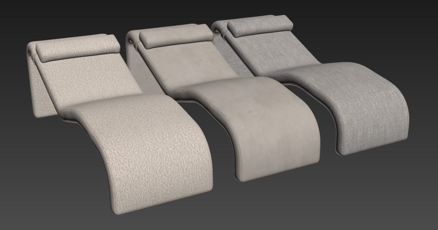 Matador Chaise By Coco Republic 3D Model for VRay | CGMood