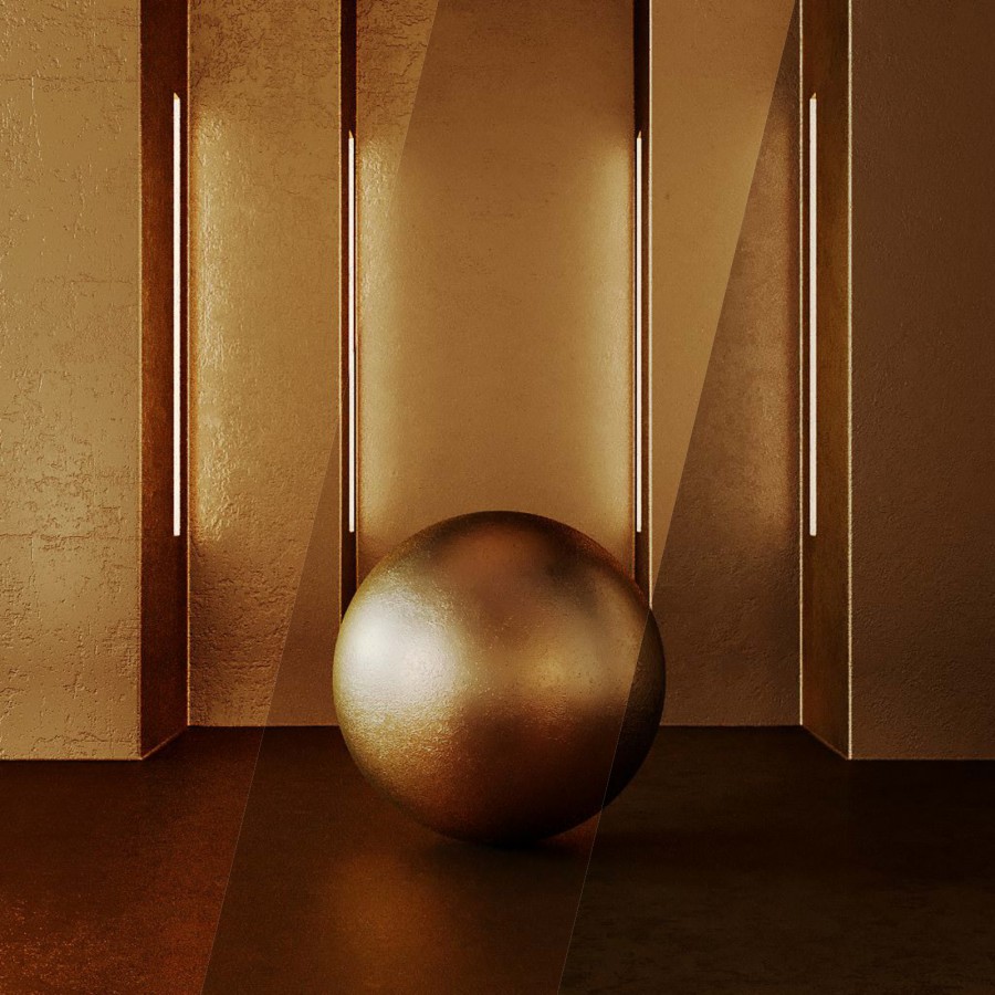 Metal Bronze Set 01 4k Seamless Pbr Material Texture / PBR Material ...