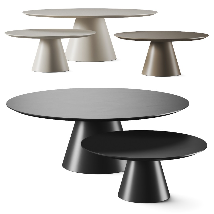 Stylish Club Sahara Coffee Tables 3D Model for VRay, Corona | CGMood