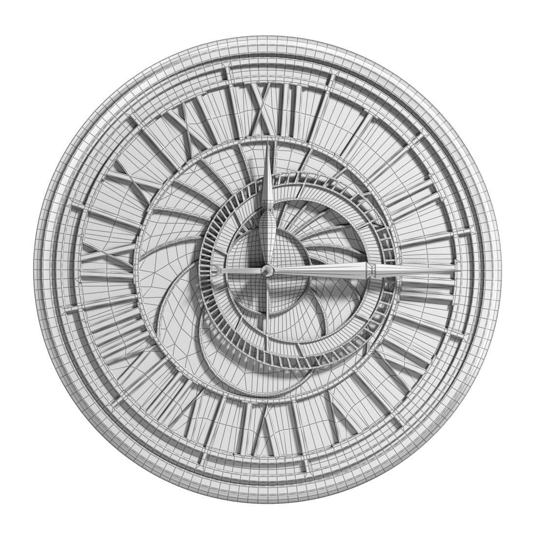 Pottery Barn Teen Harry Potter Hogwarts Clock 3D Model for Corona | CGMood