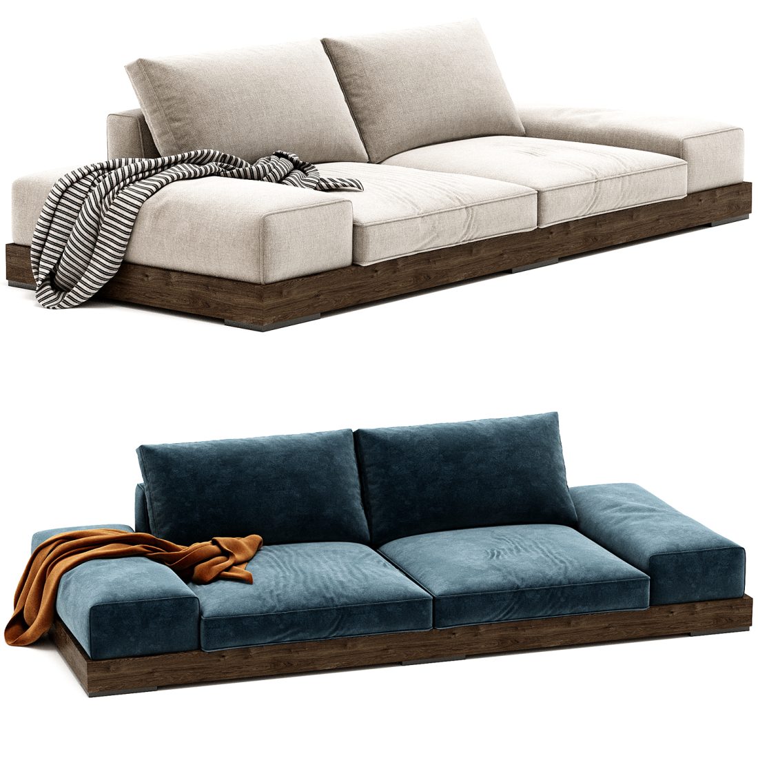 Appiani Sofa - 3D Model for Corona