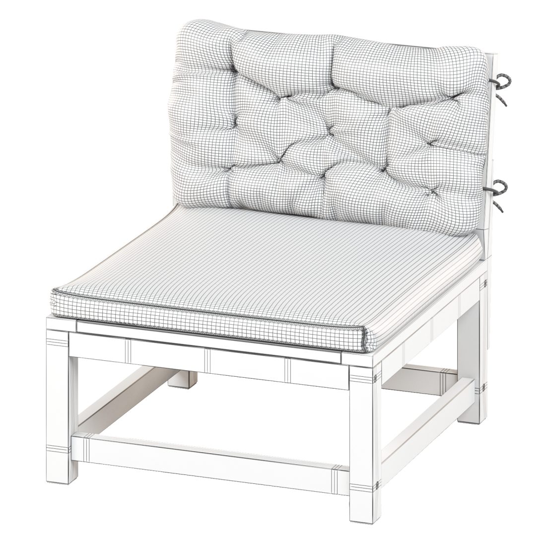 Nammaro Garden Chair Ikea 3D Model for VRay, Corona | CGMood