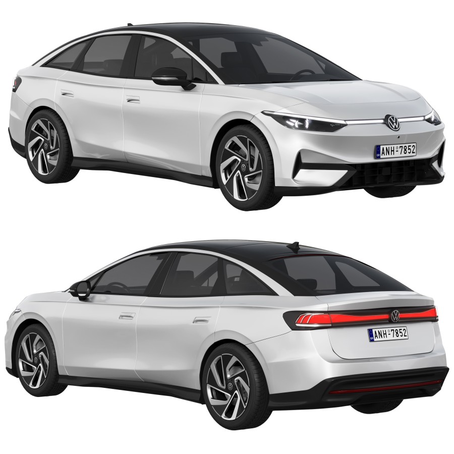 Volkswagen ID7 3D Model for Corona | CGMood