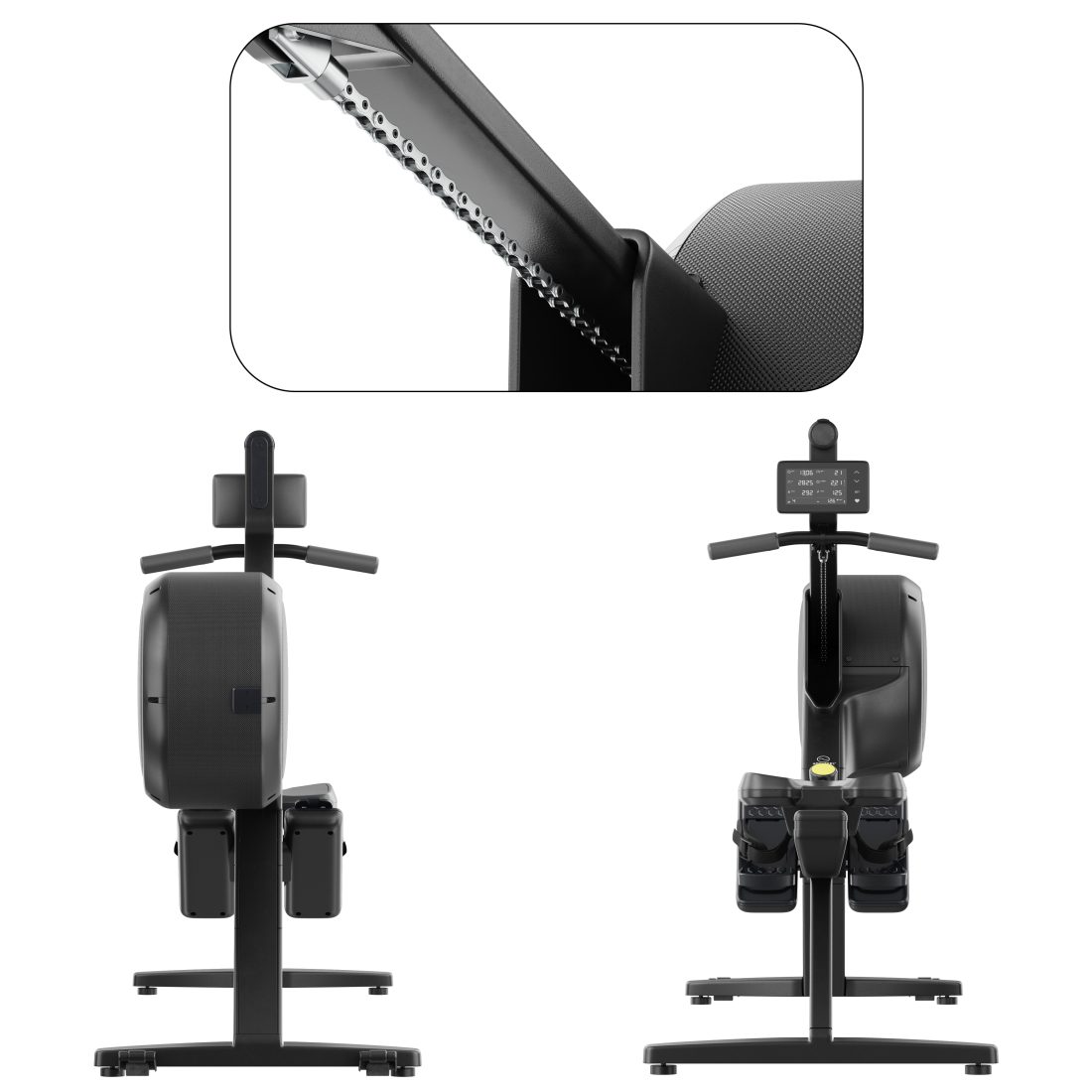 Technogym Skill Row - 3D Model for VRay