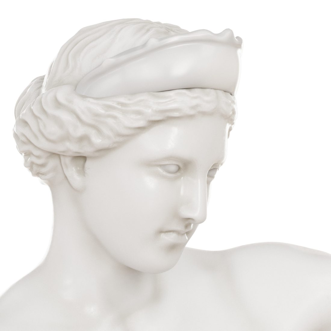 Bust Of Venus Of Capoa - 3D Model for VRay