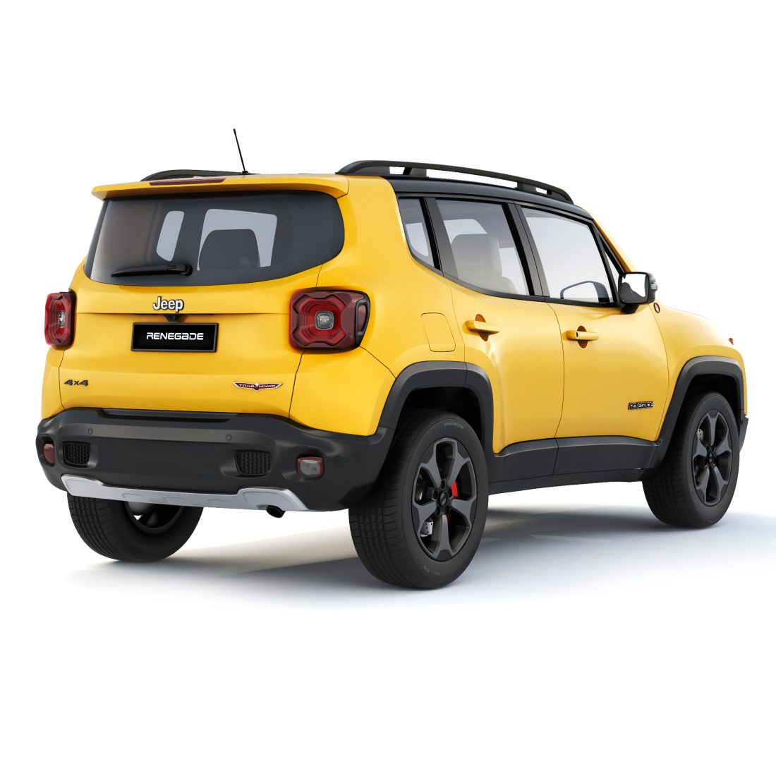 Jeep Renegade Trailhawk 2016 3D Model for VRay | CGMood